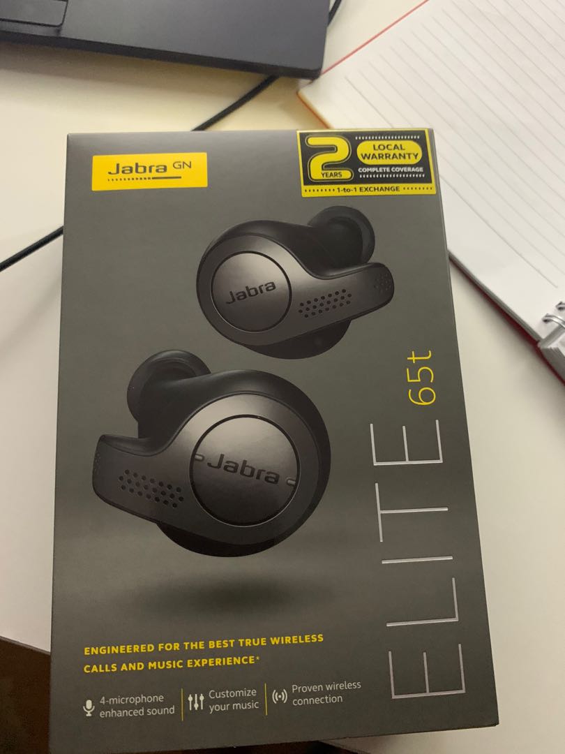 Jabra elite 65T Titanium, Audio, Earphones on Carousell