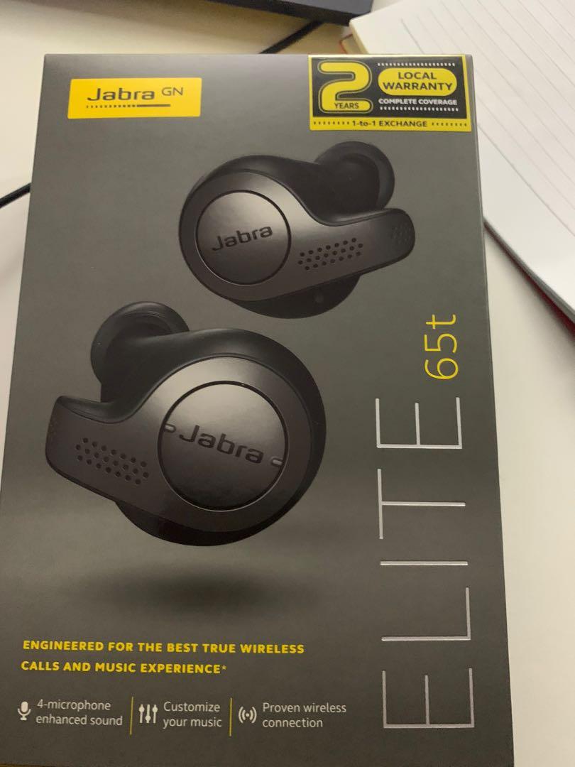 Jabra elite 65T Titanium, Audio, Earphones on Carousell