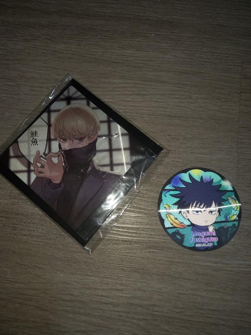 Jujustsu Kaisen jjk Toge Inumaki lenticular card and megumi coaster ...