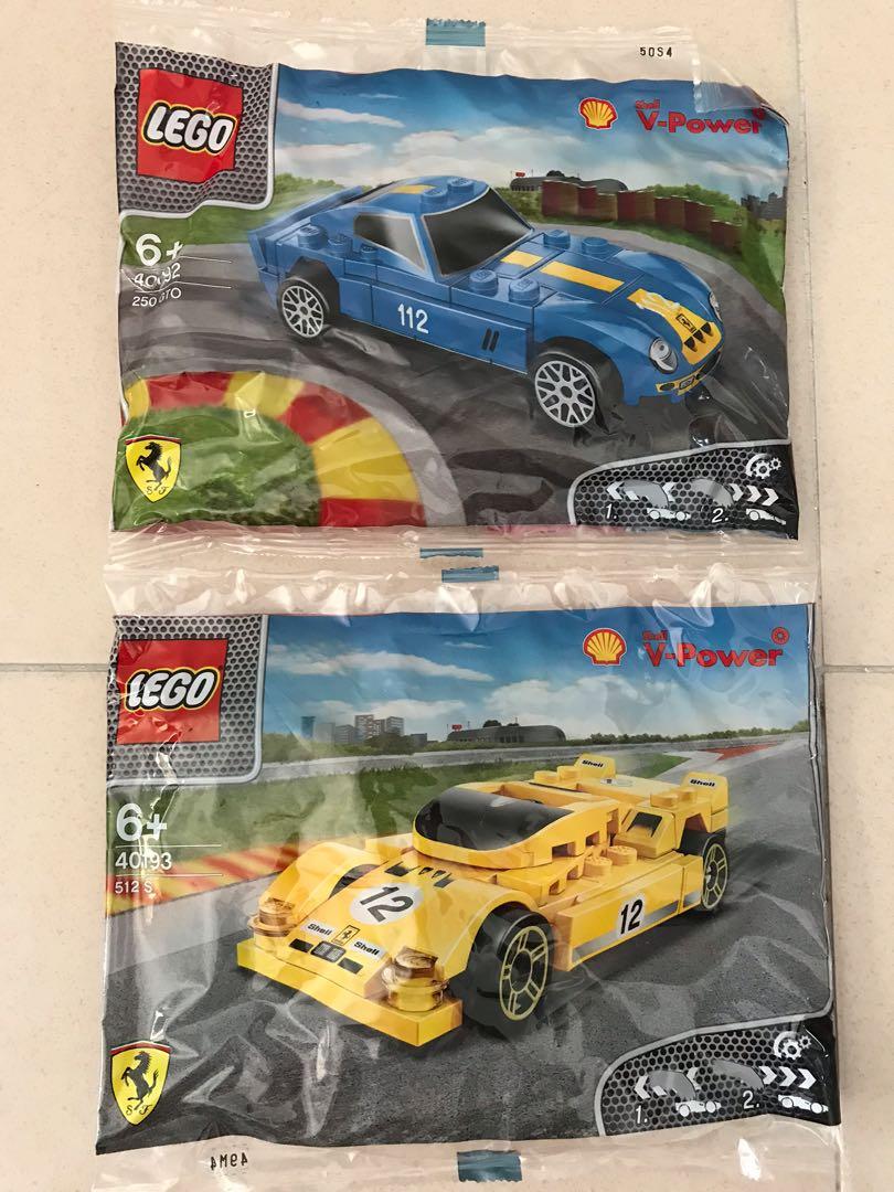 💯 Lego Ferrari Shell V-Power 2015 Complete Set Display Casing + 7 ...