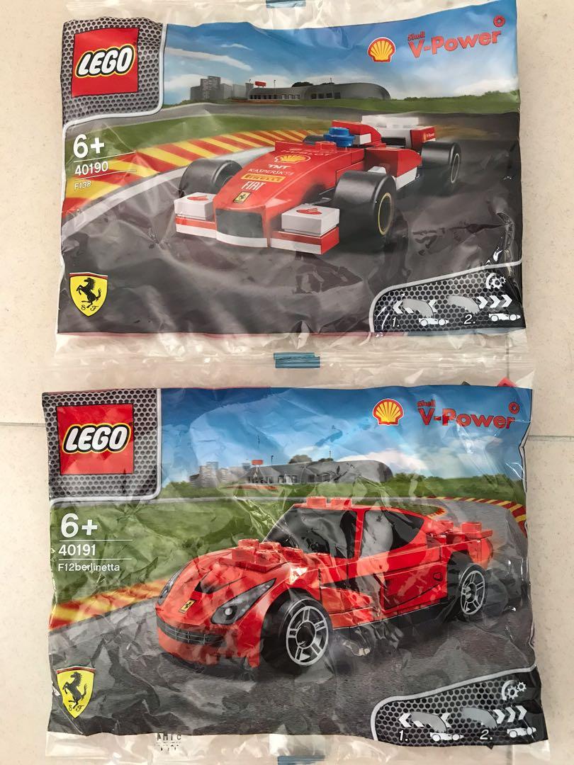 💯 Lego Ferrari Shell V-Power 2015 Complete Set Display Casing + 7 ...