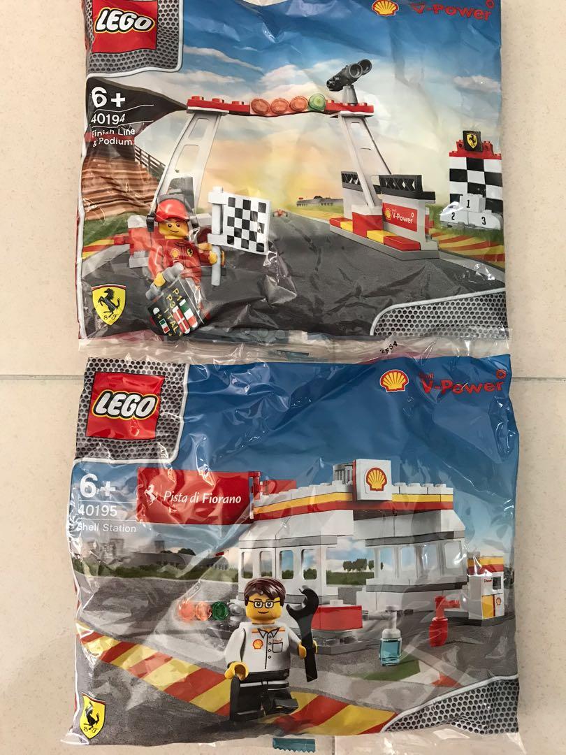 💯 Lego Ferrari Shell V-Power 2015 Complete Set Display Casing + 7 ...