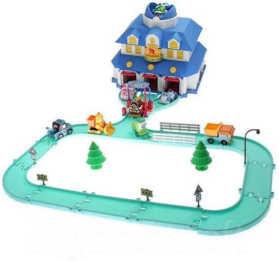 Mainan Robocar poli station, Toys & Collectibles, Mainan di Carousell