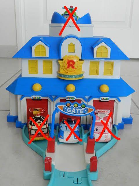 Mainan Robocar poli station, Toys & Collectibles, Mainan di Carousell