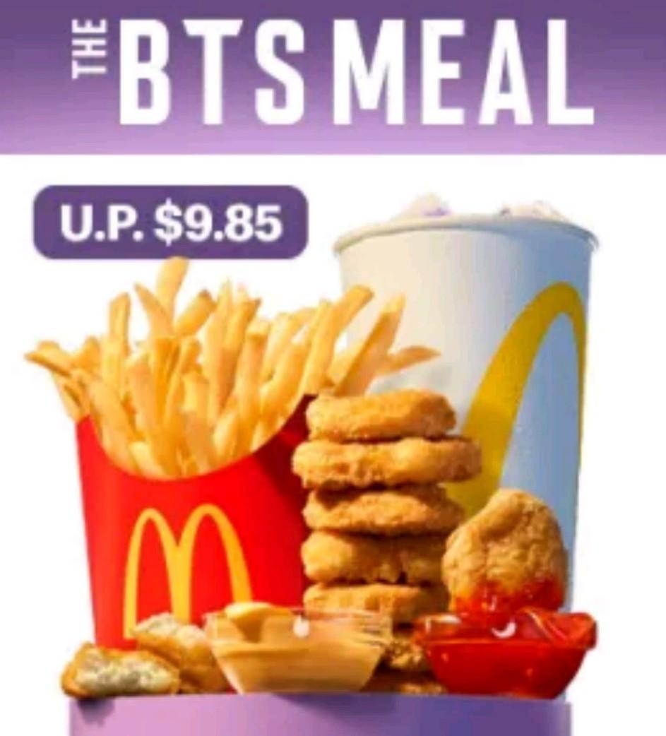 McDonald's BTS Meal Packaging, Hobbies & Toys, Memorabilia ...