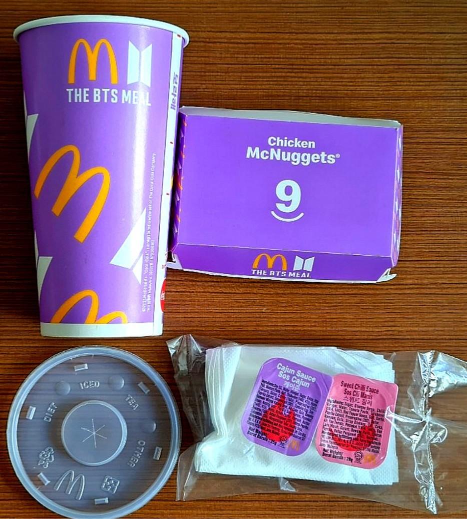 McDonald's BTS Meal Packaging, Hobbies & Toys, Memorabilia ...