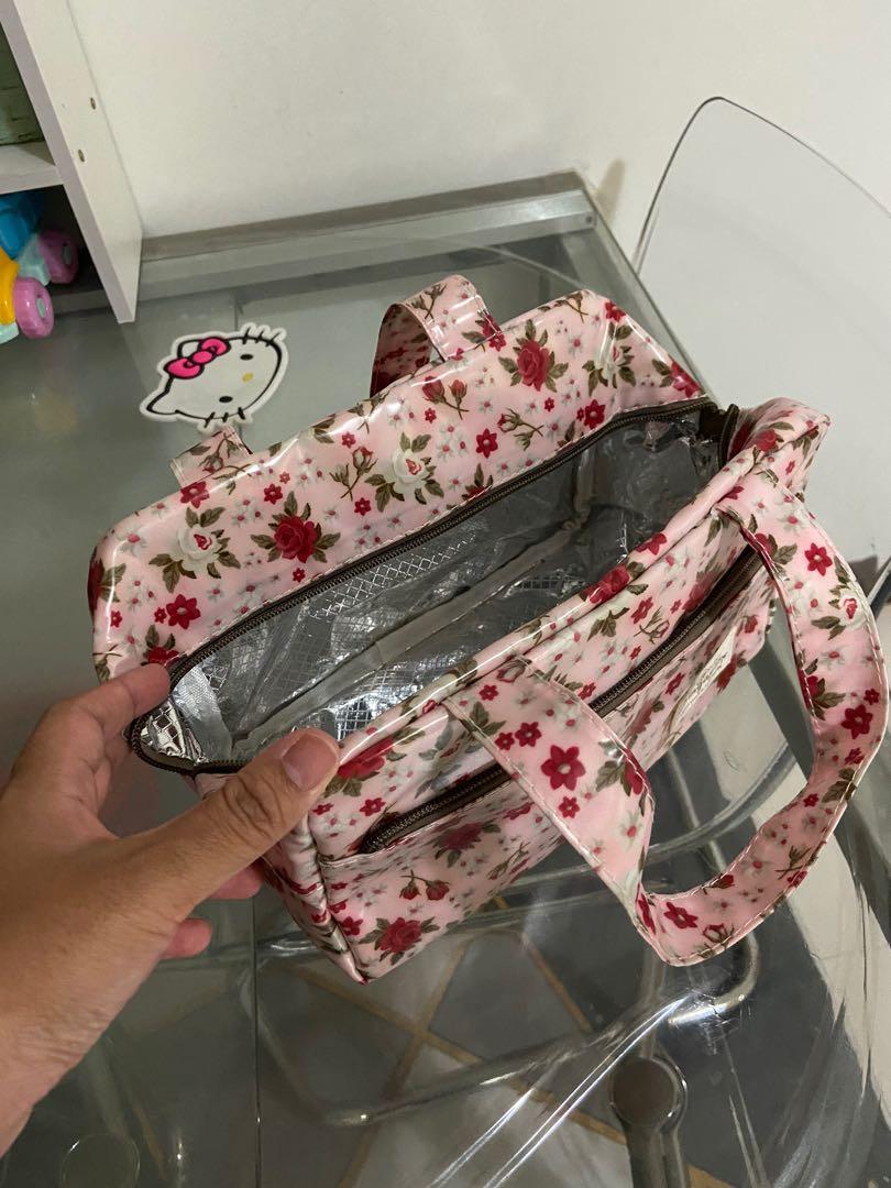 Miniso Laptop bag pink & thermal food bag, Women's Fashion, Bags ...