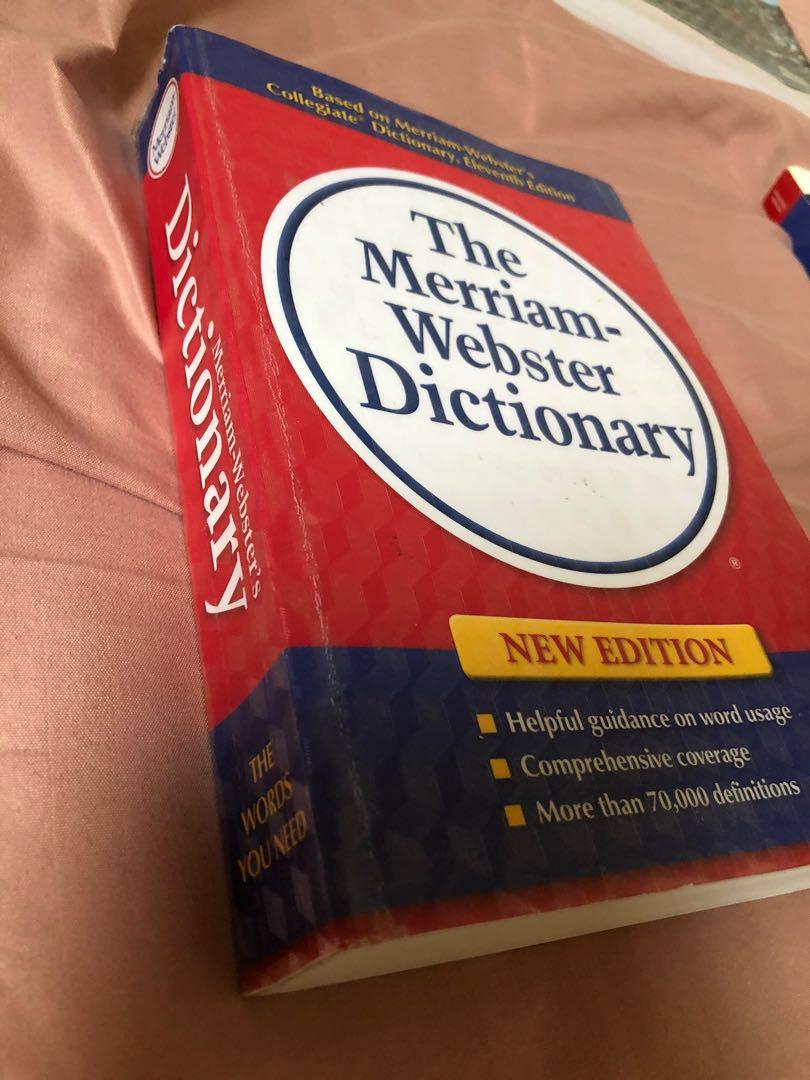Miriam Webster Dictionary 11th Ed, Hobbies & Toys, Books & Magazines ...