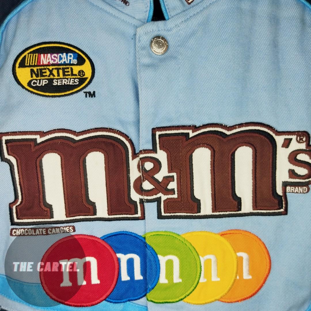 m&m's nascar racing jacket (Blue), Men's Fashion, Coats, Jackets and ...