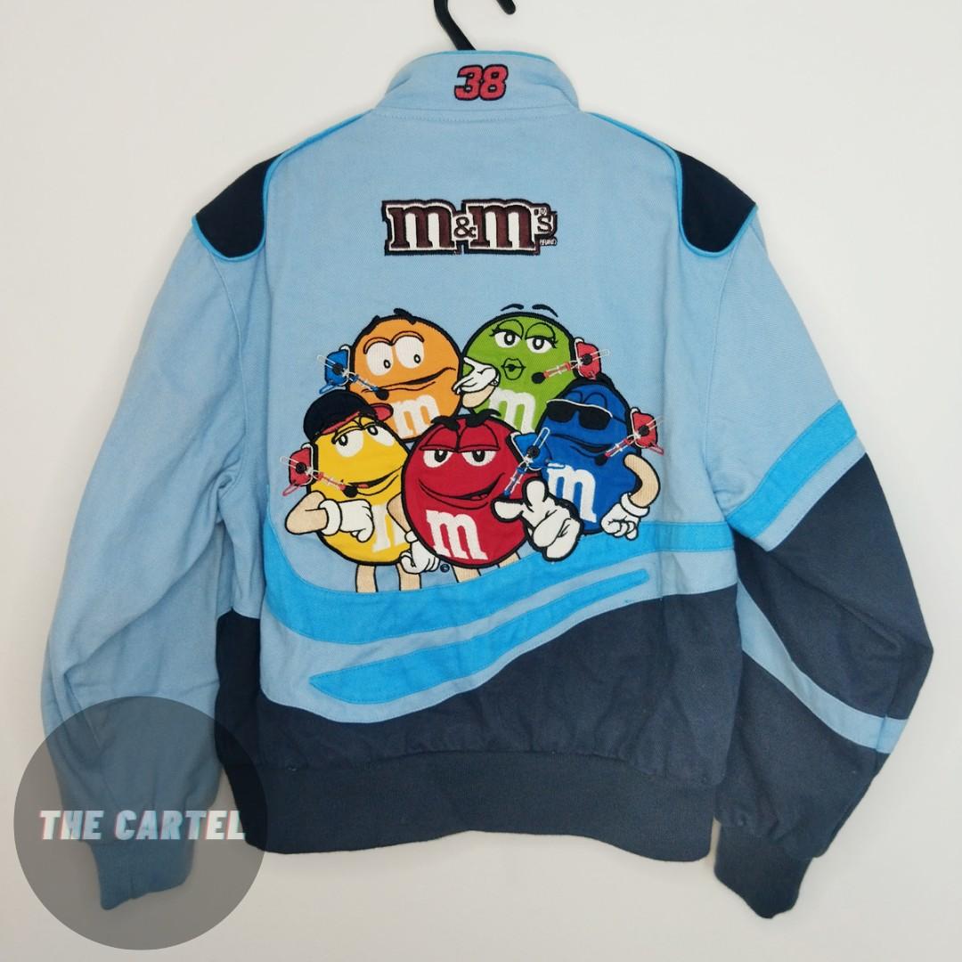 m&m's nascar racing jacket (Blue), Men's Fashion, Coats, Jackets and ...