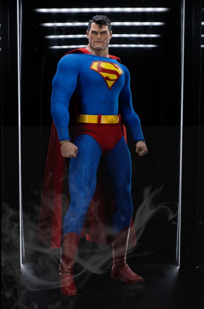 Modified 1/6 Sideshow Superman on AT027 body not hot toys, Hobbies ...