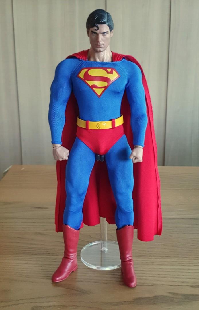 Modified 1/6 Sideshow Superman on AT027 body not hot toys, Hobbies ...