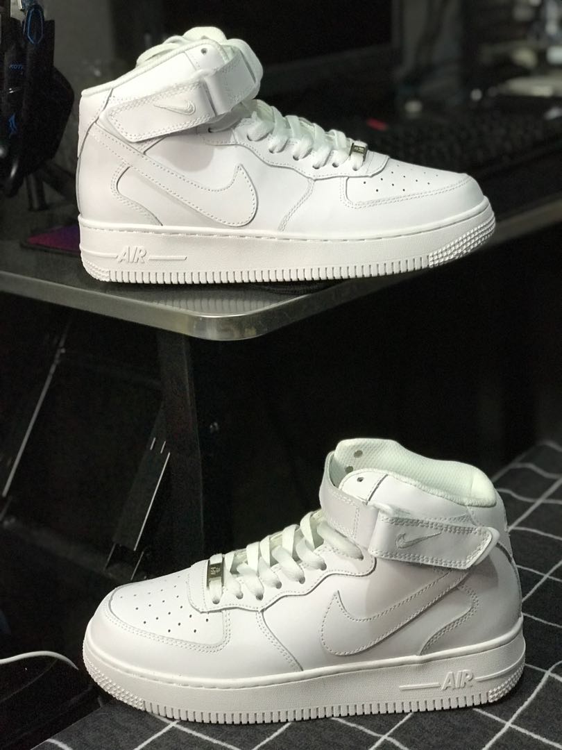 NIKE AIRFORCE 1 MID CUT, Men's Fashion, Footwear, Sneakers on Carousell