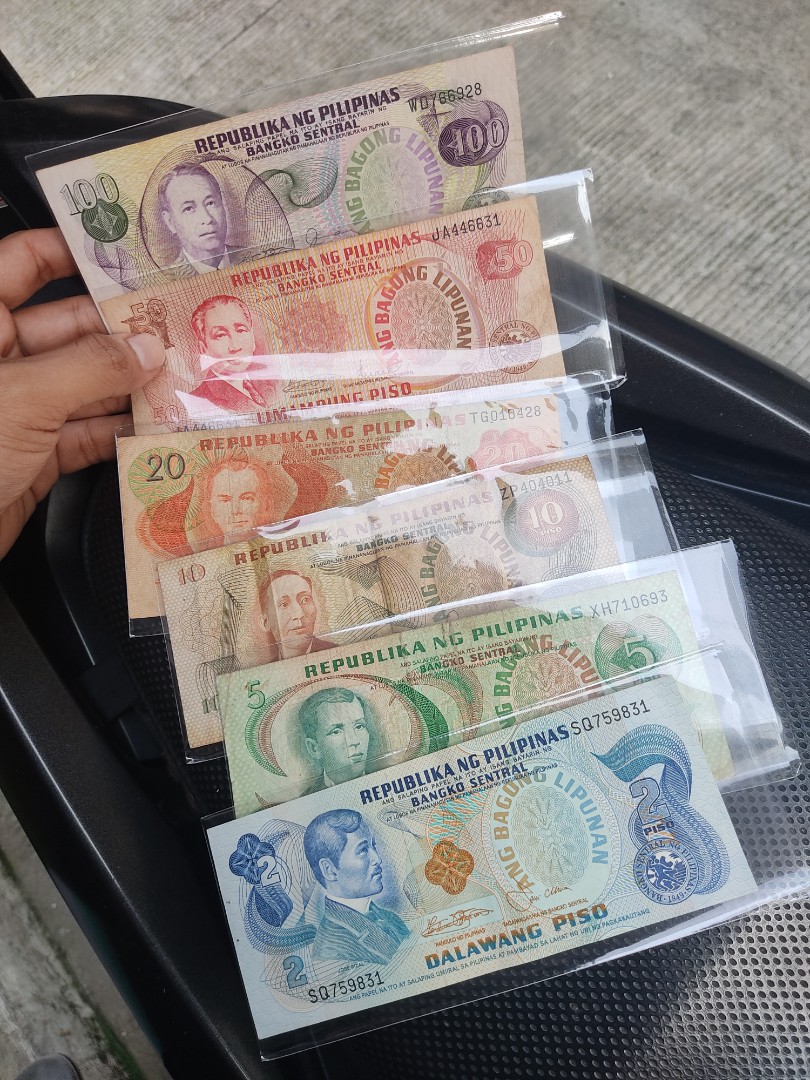 old peso bill bagong lipunan set, Hobbies & Toys, Memorabilia ...