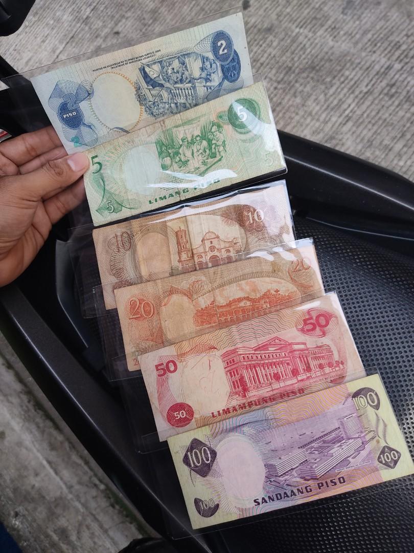 old peso bill bagong lipunan set, Hobbies & Toys, Memorabilia ...