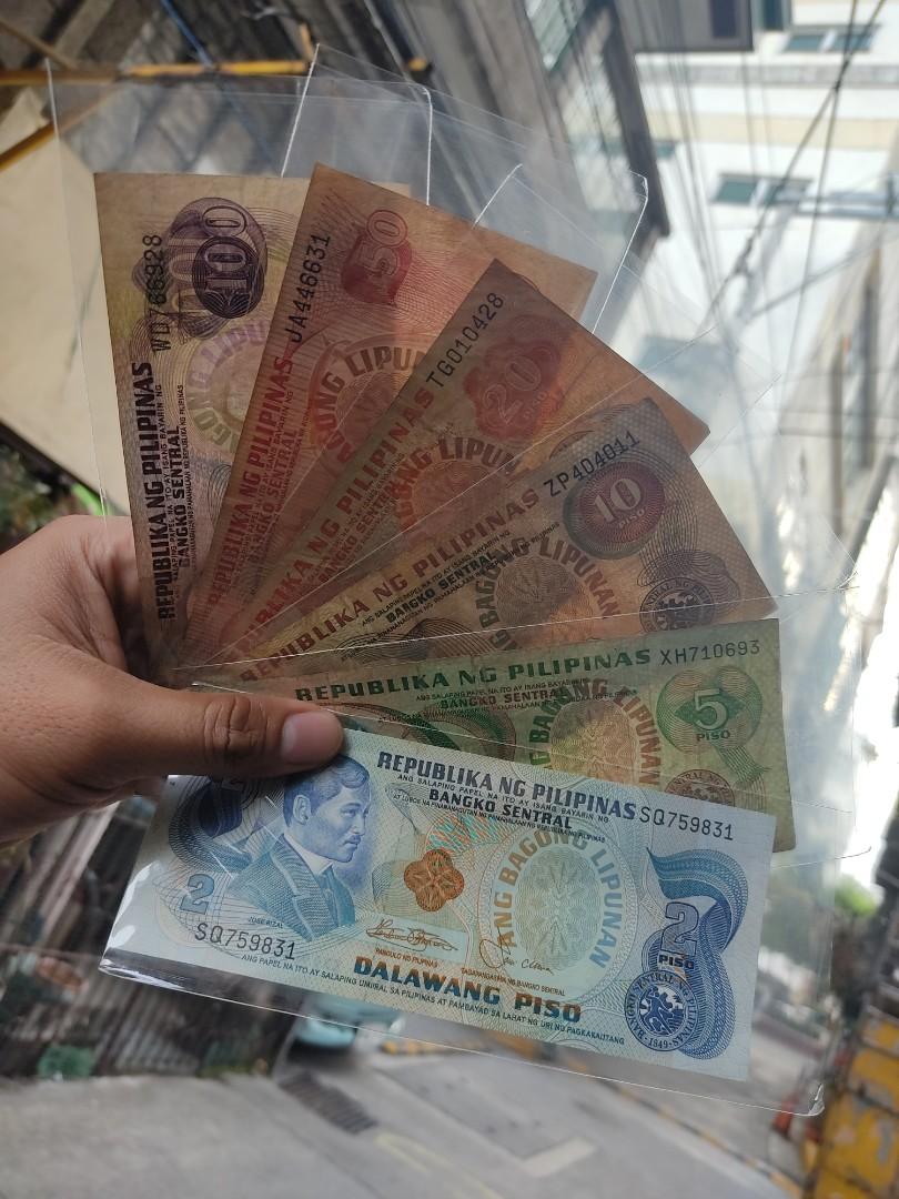 old peso bill bagong lipunan set, Hobbies & Toys, Memorabilia ...