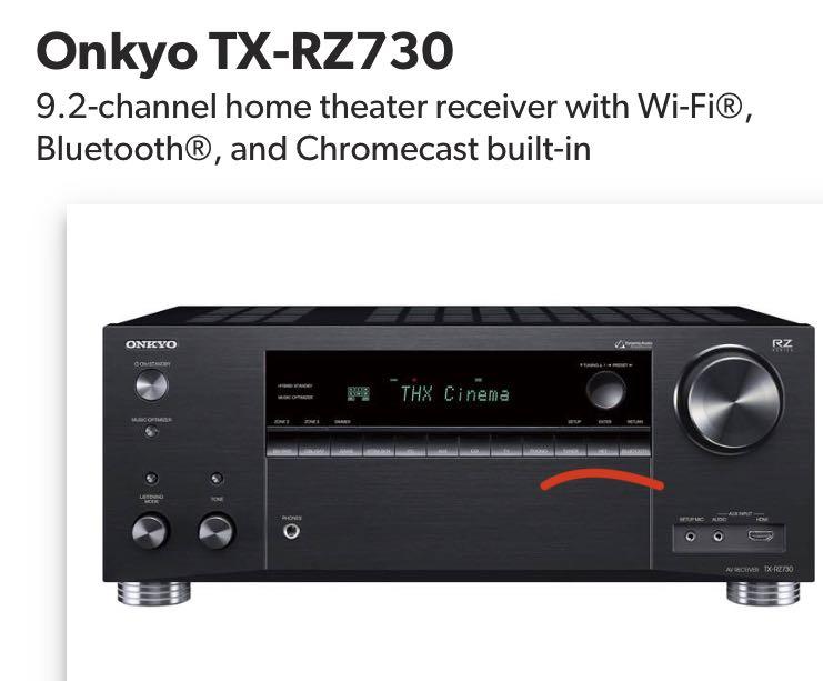 Onkyo TX-RZ730, TV & Home Appliances, TV & Entertainment, Entertainment ...
