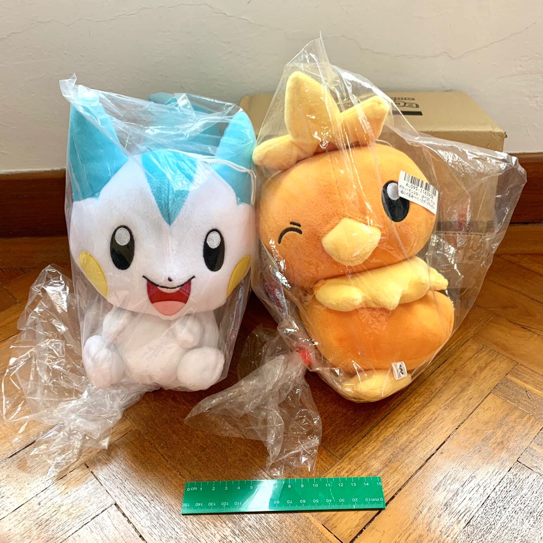 Pachirisu & Torchic (Pokemon Soft Toy/Plushie/Toreba), Hobbies & Toys ...