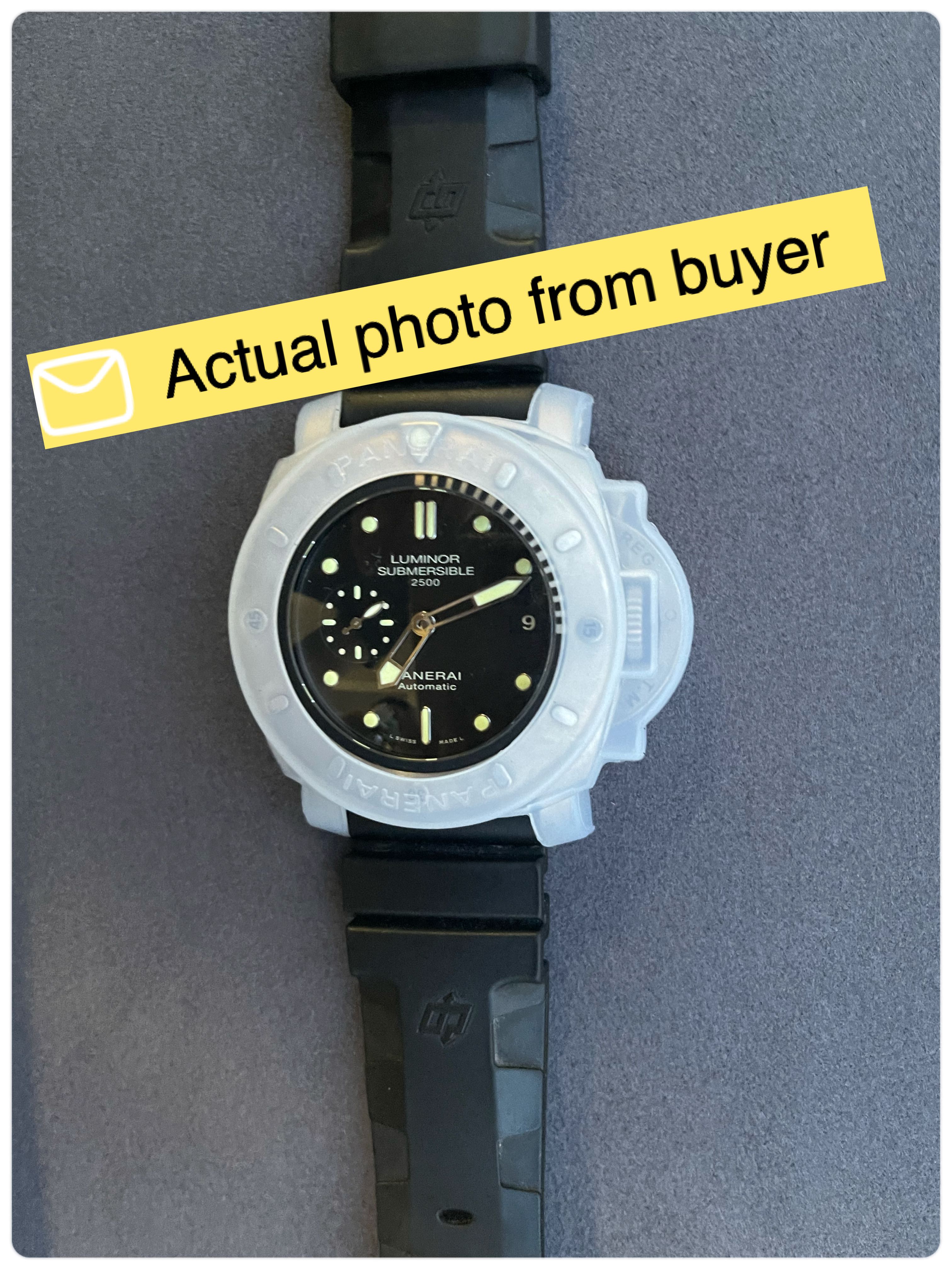 Panerai Bezel 44mm 47mm Silicone rubber watch protector, Luxury ...