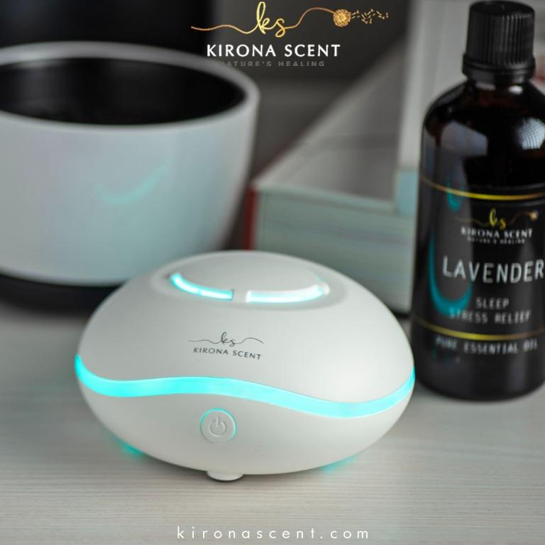 Portable Aroma Diffuser with RGB 7 LED Lights. USB and Battery Operated ...