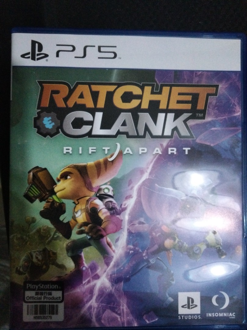 Ratchet and Clank Rift Apart PS5, Video Gaming, Video Games ...