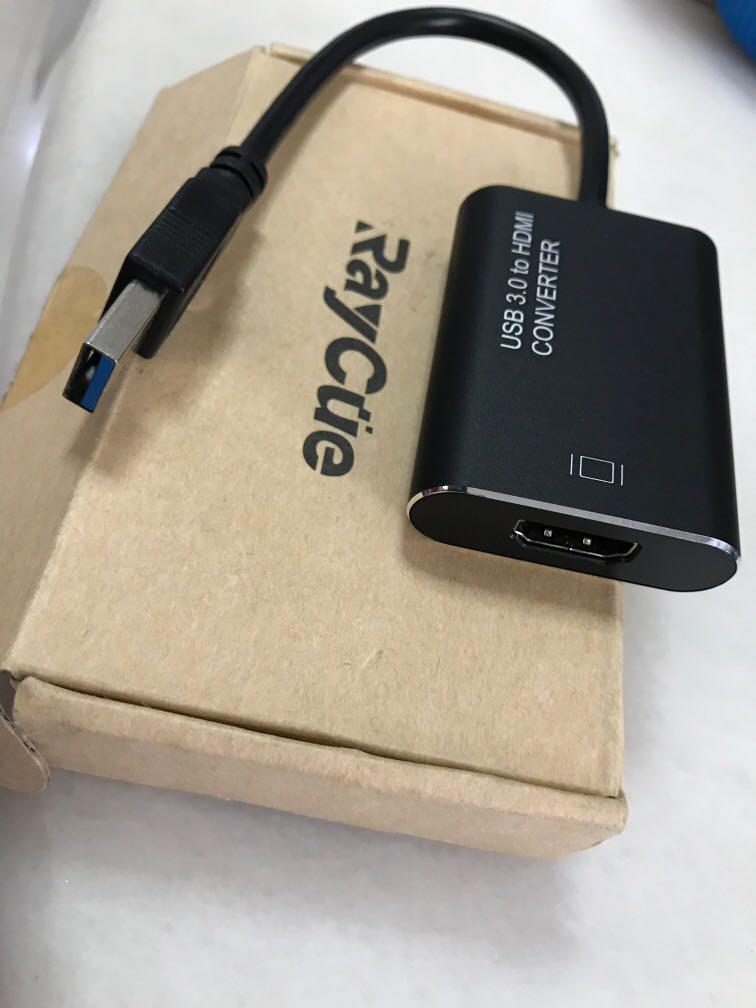 Raycue Usb 3.0 to HDMI Female, Computers & Tech, Parts & Accessories ...