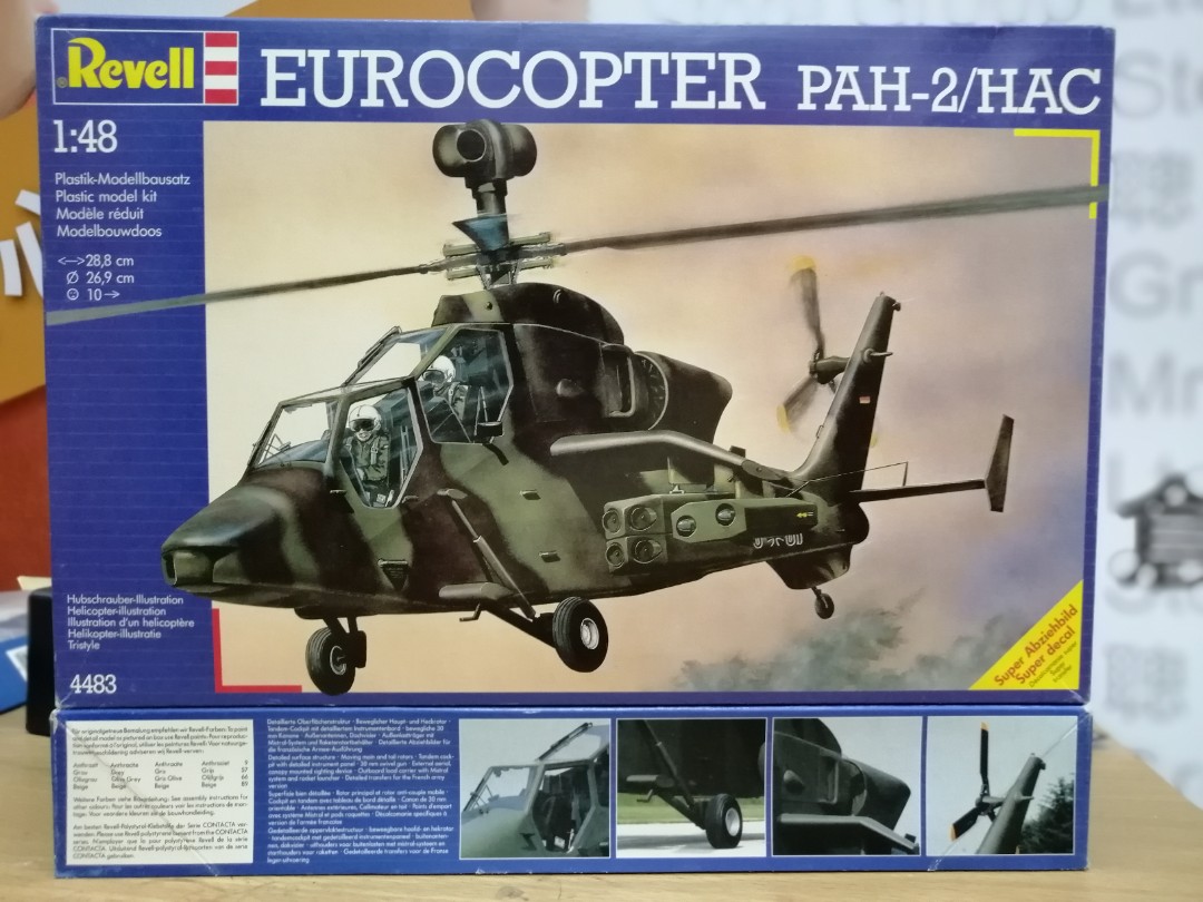 REVELL 1/48 EUROCOPTER PAH-2/HAC, 興趣及遊戲, 玩具 & 遊戲類 - Carousell
