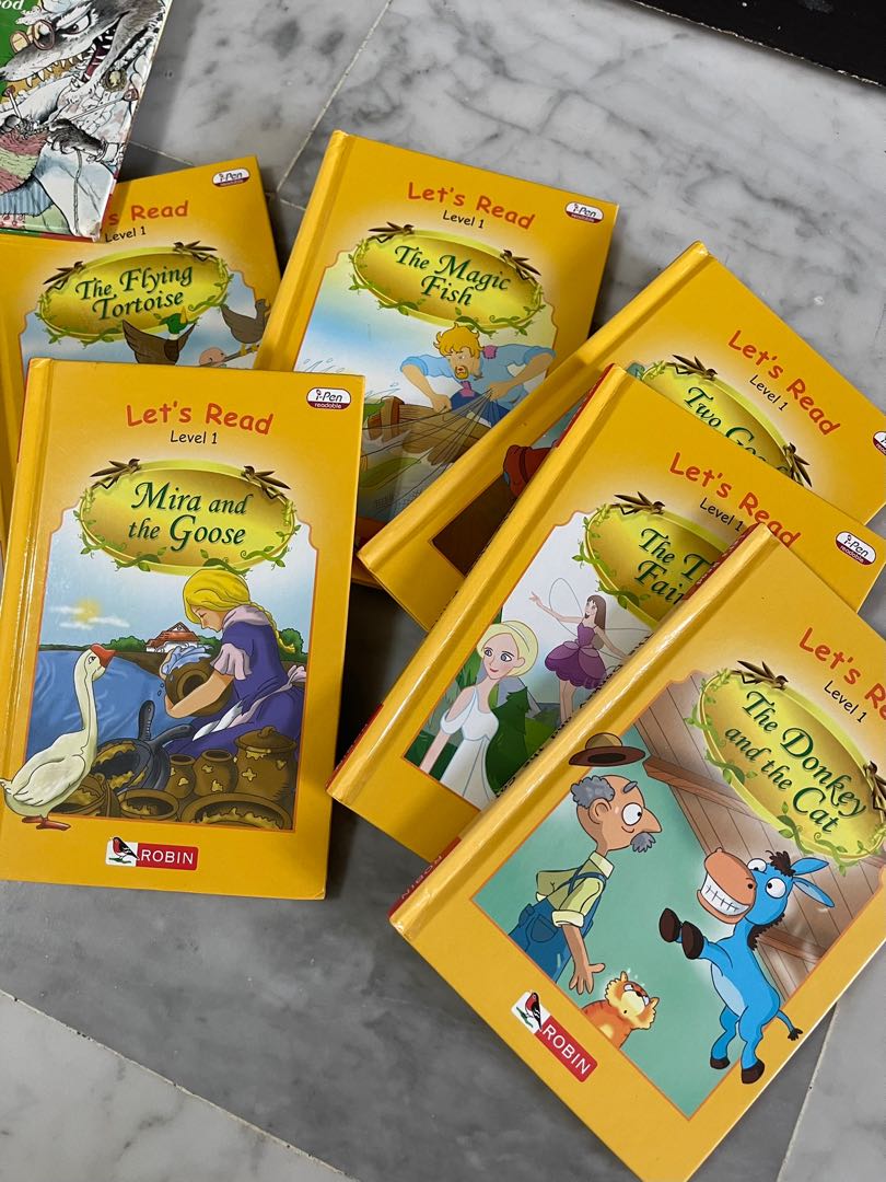 Robin books-level 1, Hobbies & Toys, Books & Magazines, Children's ...