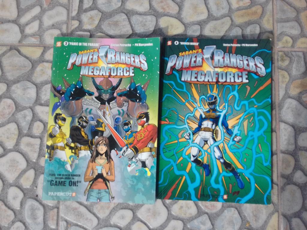 Saban's Power Rangers MEGAFORCE #3 & #4, Hobbies & Toys, Books ...