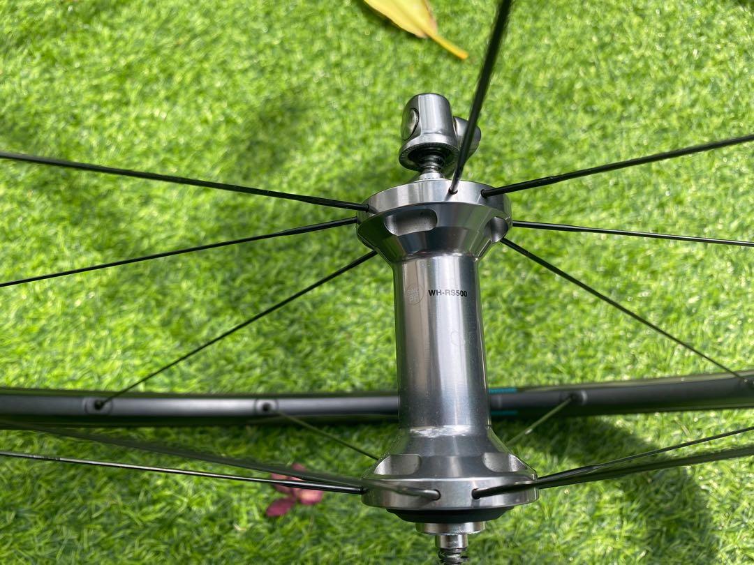 Shimano WH RS500 (Ultegra series) Tubeless ready Wheelset, Sports ...