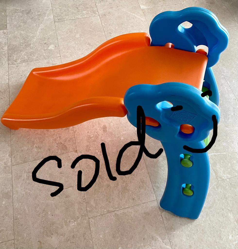 Slide, wooden toy, Playskool, Fisher price table play, Babies & Kids ...