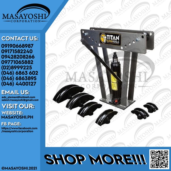 Titan Supertool Pipe Bender Jack Type | Pipe Bender | Rebar Bender ...