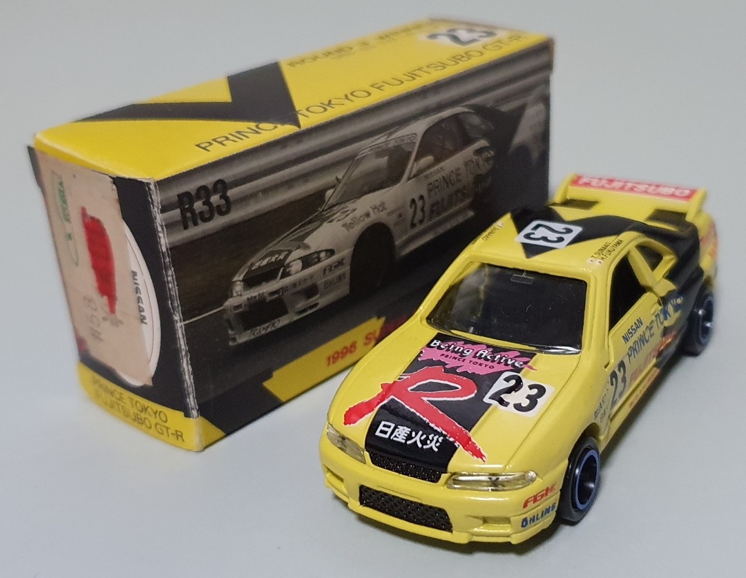 Tomica Nissan Skyline GT-R R33 Prince Tokyo Fujitsubo, Hobbies & Toys ...
