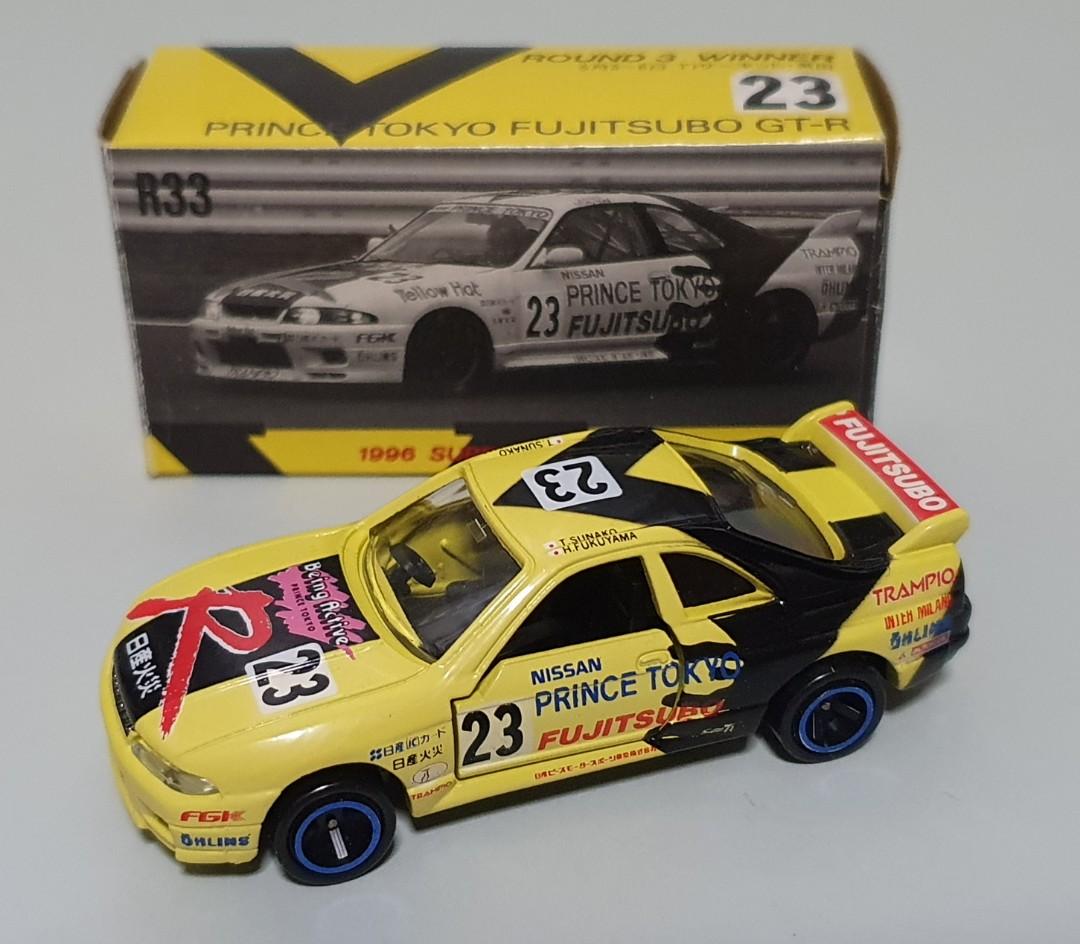 Tomica Nissan Skyline GT-R R33 Prince Tokyo Fujitsubo, Hobbies & Toys ...