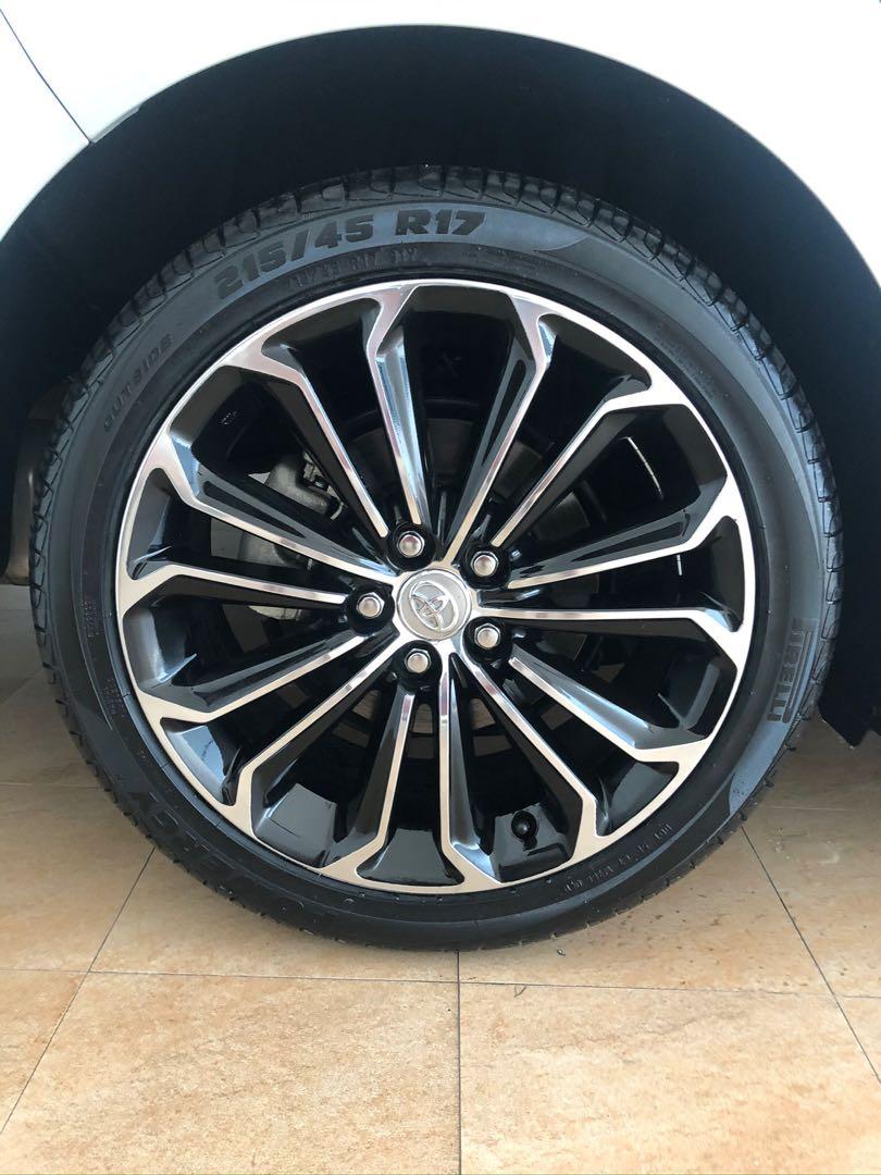 Toyota Altis 11th gen Mags, Car Parts & Accessories, Mags and Tires on ...