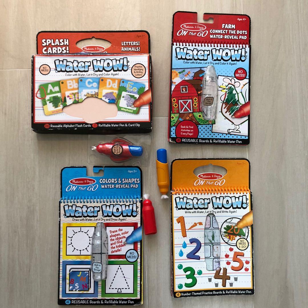 Water Wow Books and Flashcards, Hobbies & Toys, Toys & Games on Carousell