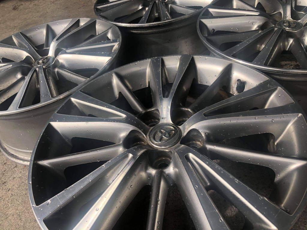 16" Toyota Altis stock used mags 5Holes pcd 100 sold as 4, Car Parts ...