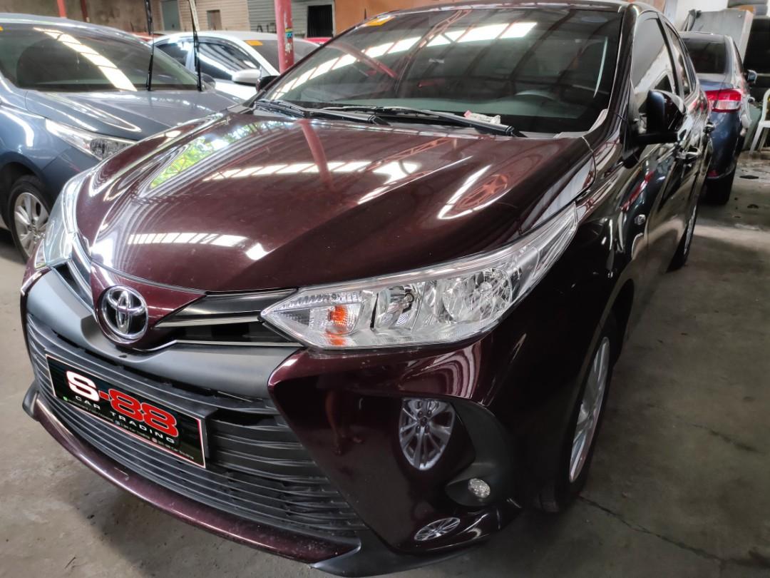 2021 Toyota vios newlook 1.3 XLE CVT blackish red Auto, Cars for Sale ...