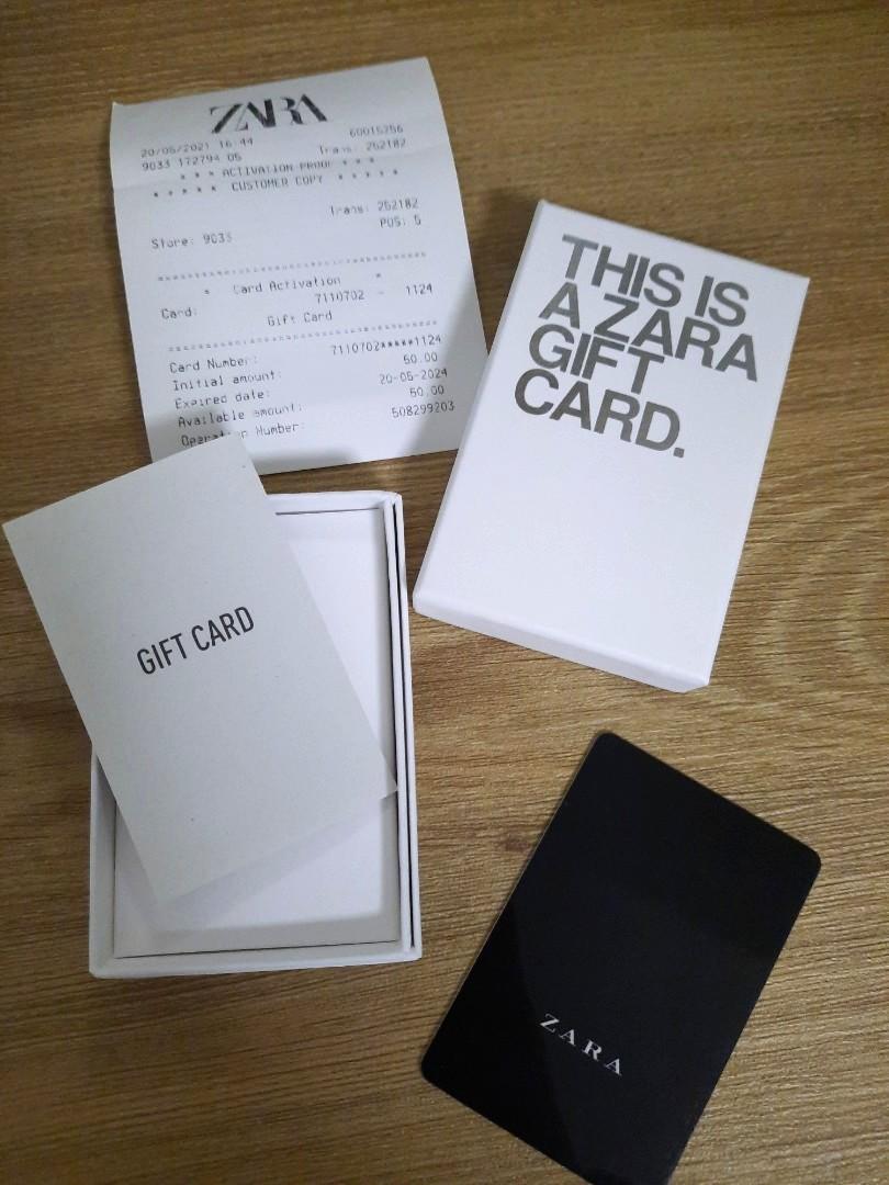 $50 Zara Gift card, Tickets & Vouchers, Vouchers on Carousell
