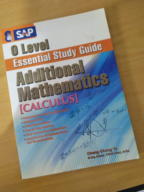 Additional Mathematics Calculus Guide (SAP), Hobbies & Toys, Books ...