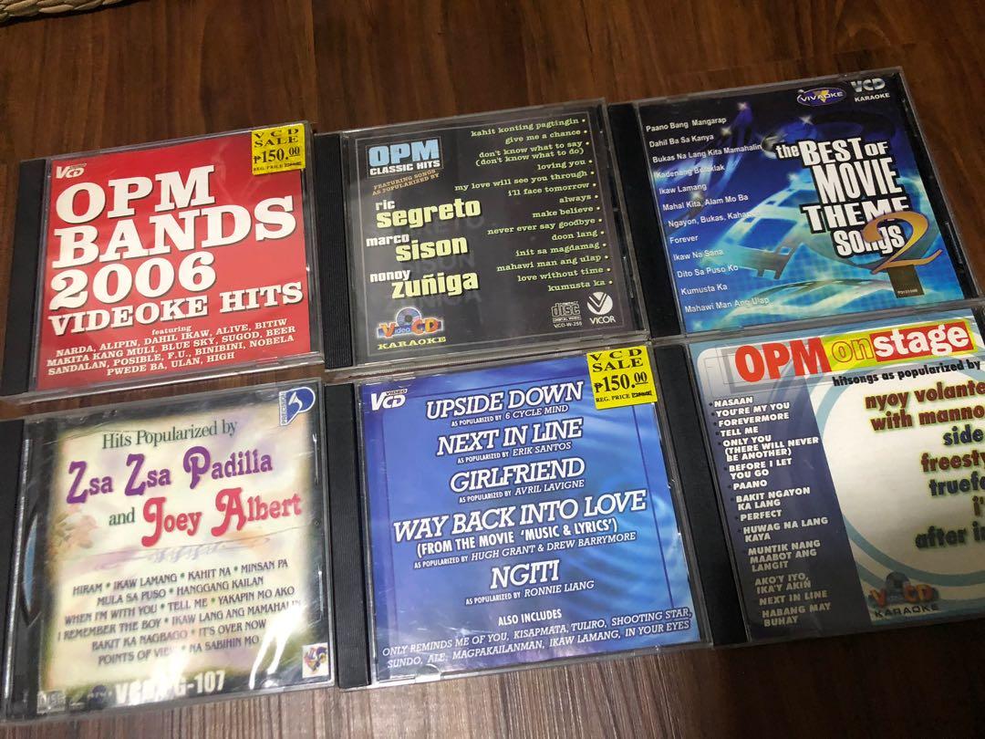 Assorted KaRaoke VCDS, Hobbies & Toys, Music & Media, CDs & DVDs on Carousell