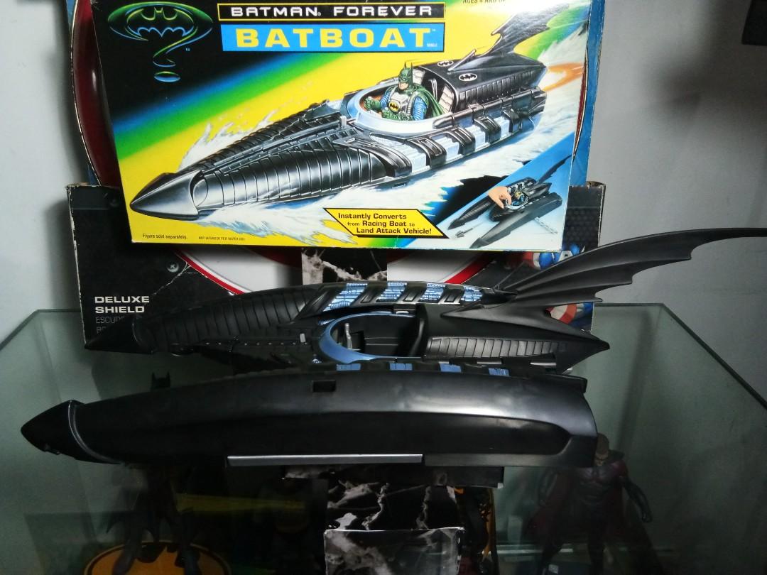 Batman Forever Batboat Kenner Transforming Racing Boat and Land Attack ...