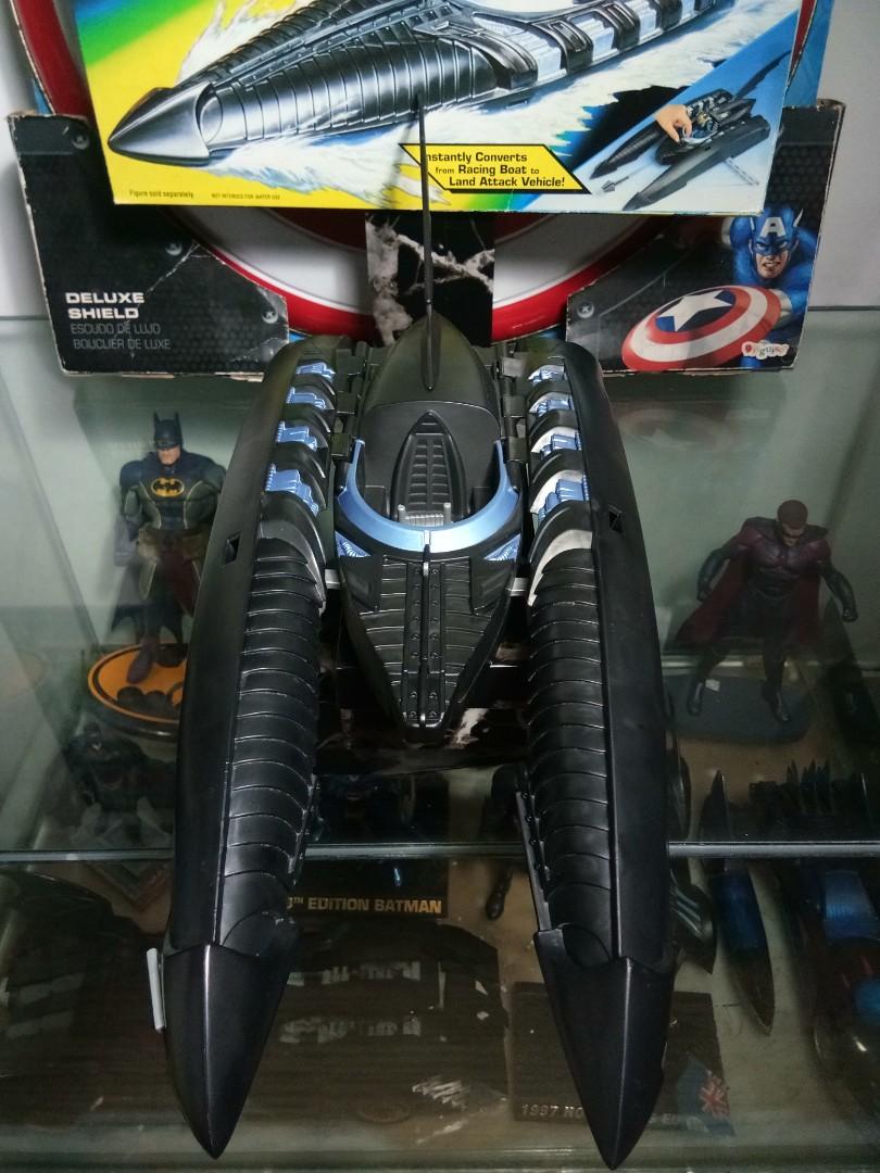 Batman Forever Batboat Kenner Transforming Racing Boat and Land Attack ...