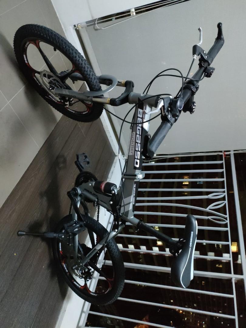 Begasso soldier 20 inch foldable bike, Sports Equipment, Bicycles ...