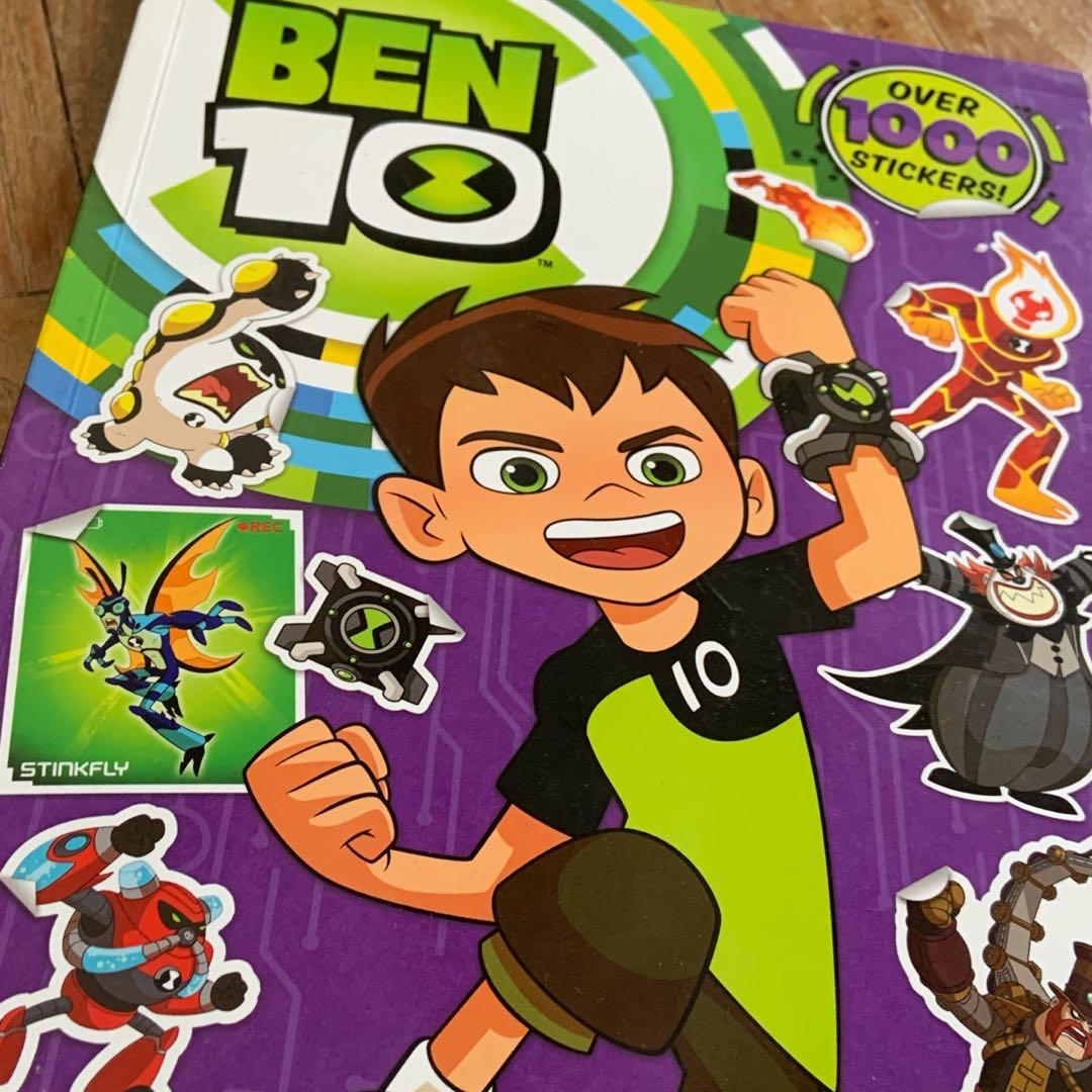 Ben 10 Mega Sticker Book {Over 1,000 Sticker Books}, Hobbies & Toys ...