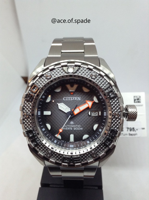 BNIB Citizen Promaster Super Titanium mechanical diver NB6004-83E on ...