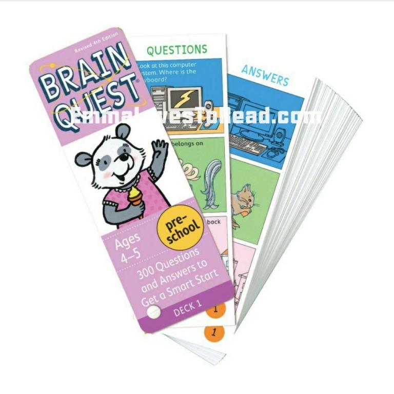 Brain Quest Flash Cards, Hobbies & Toys, Books & Magazines, Children's ...