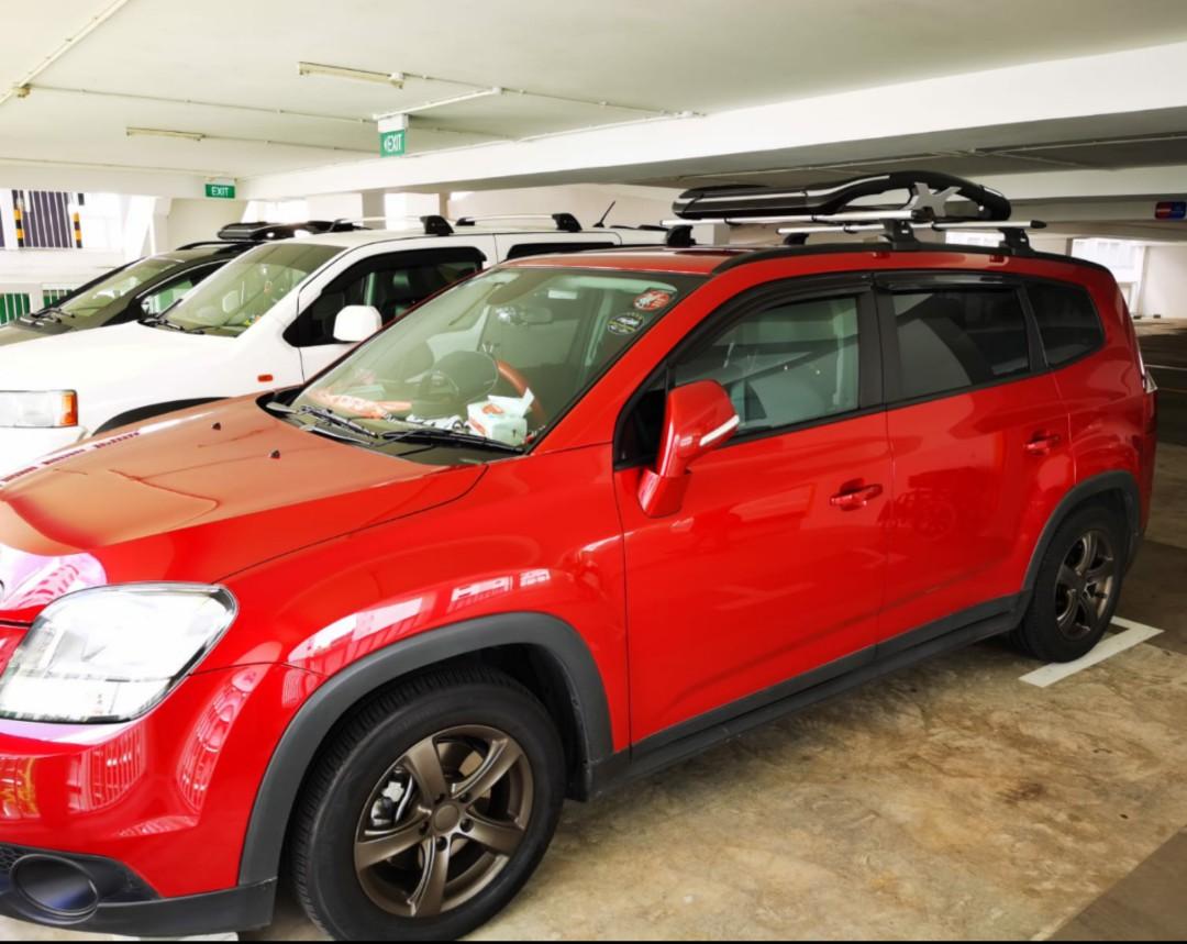 Car Roof Basket & Square Cross Bar, Car Accessories, Accessories on ...