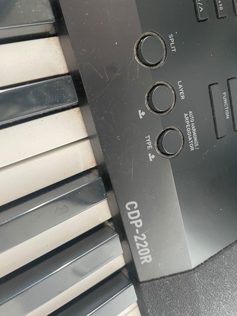 Casio Digital Piano - CDP 220R, Hobbies & Toys, Music & Media, Musical ...