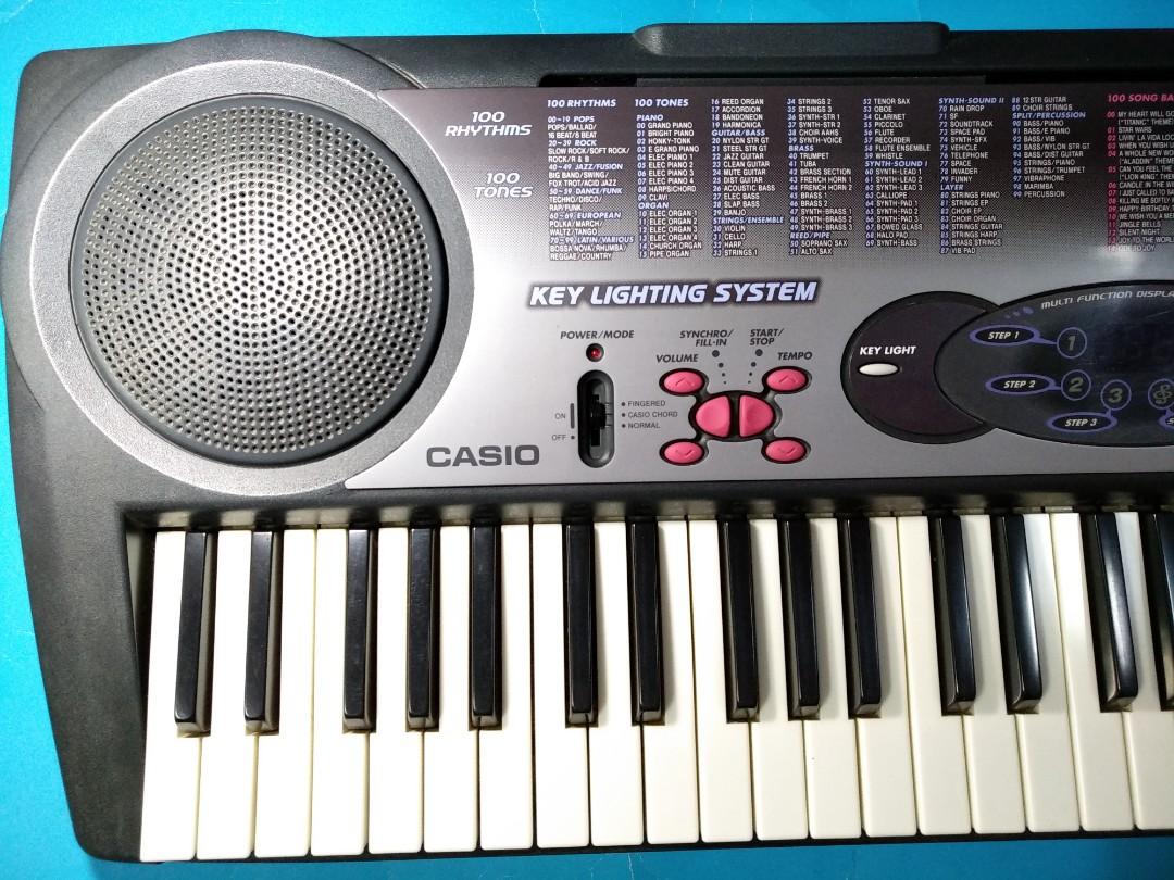Casio LK-35 full-size keyboard, Hobbies & Toys, Music & Media, Musical ...